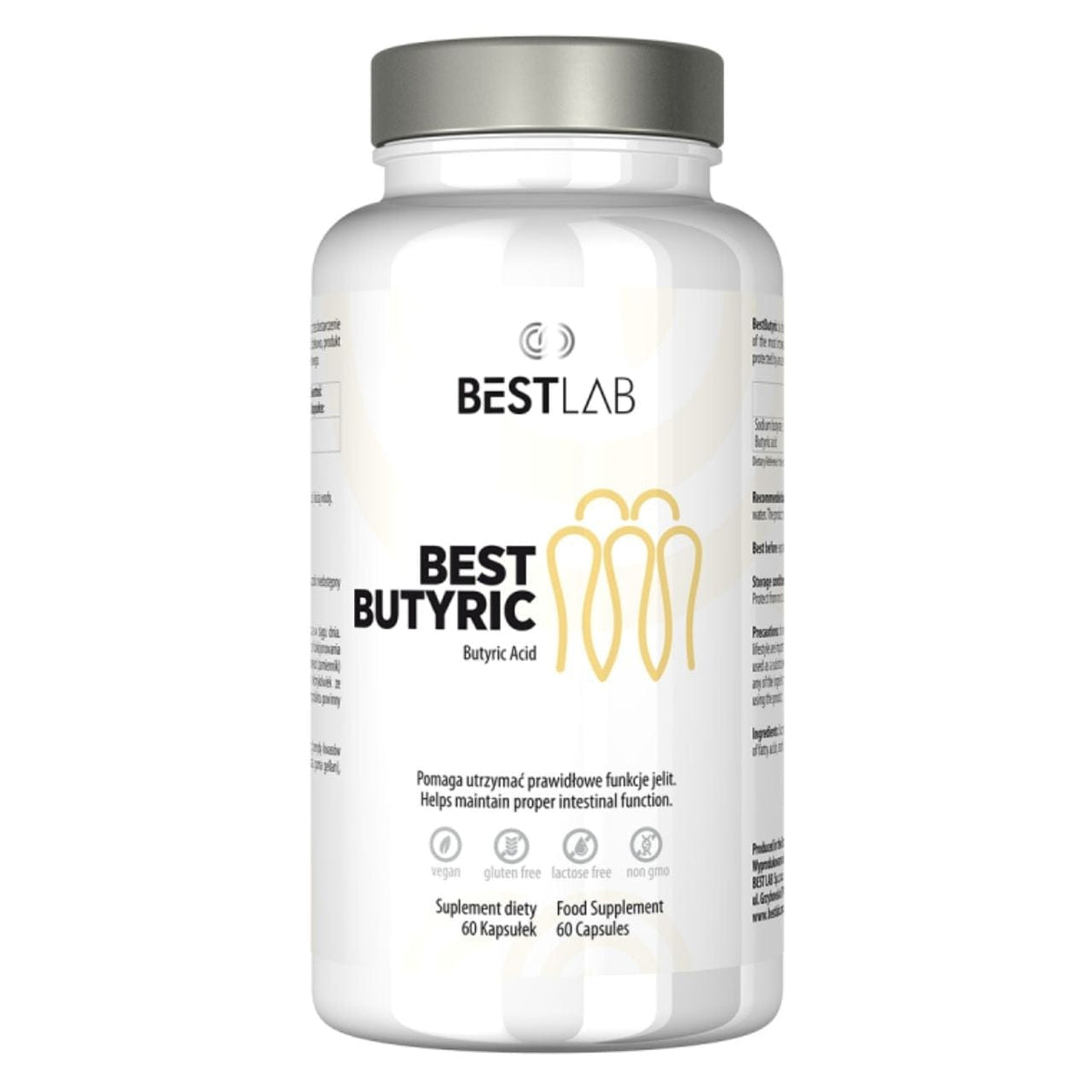 BestLab BestButyric, Sodium Butyrate - 60 Capsules – Medpak
