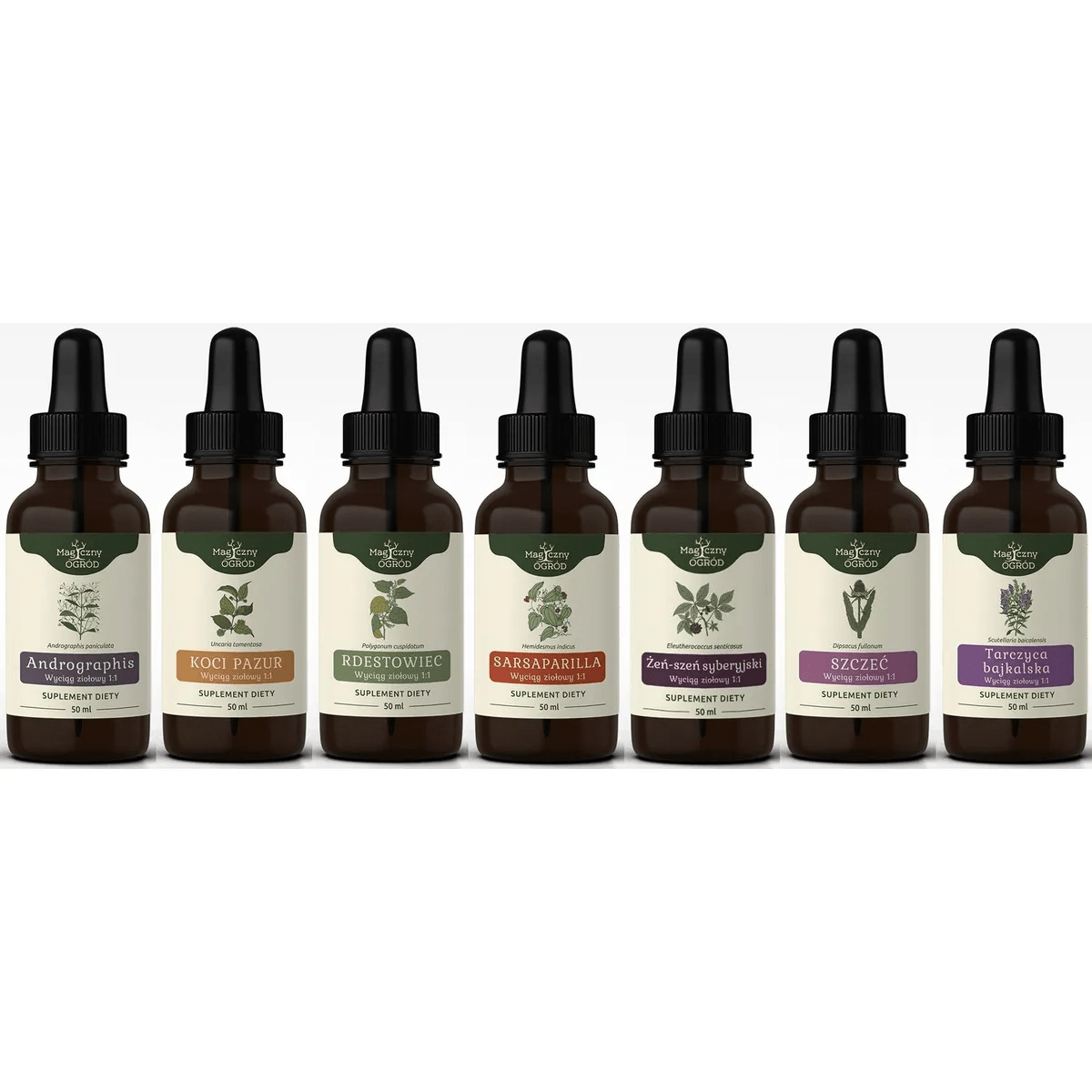 Nanga Tincture Protocol by Buhner Lyme Disease - 7 x 50 ml – Medpak