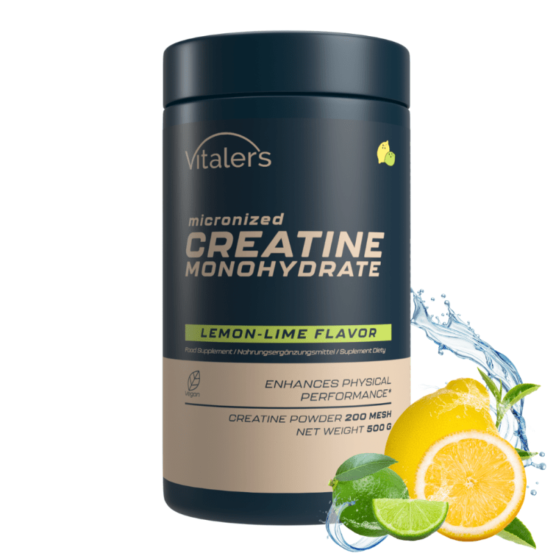 Vitaler's Sport Micronized Creatine Monohydrate, Lemon Lime - 500 g ...